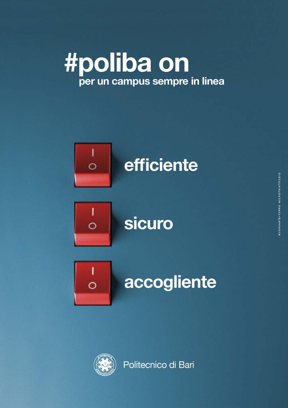 Campagna pubblicitaria Poliba | Politecnico di Bari